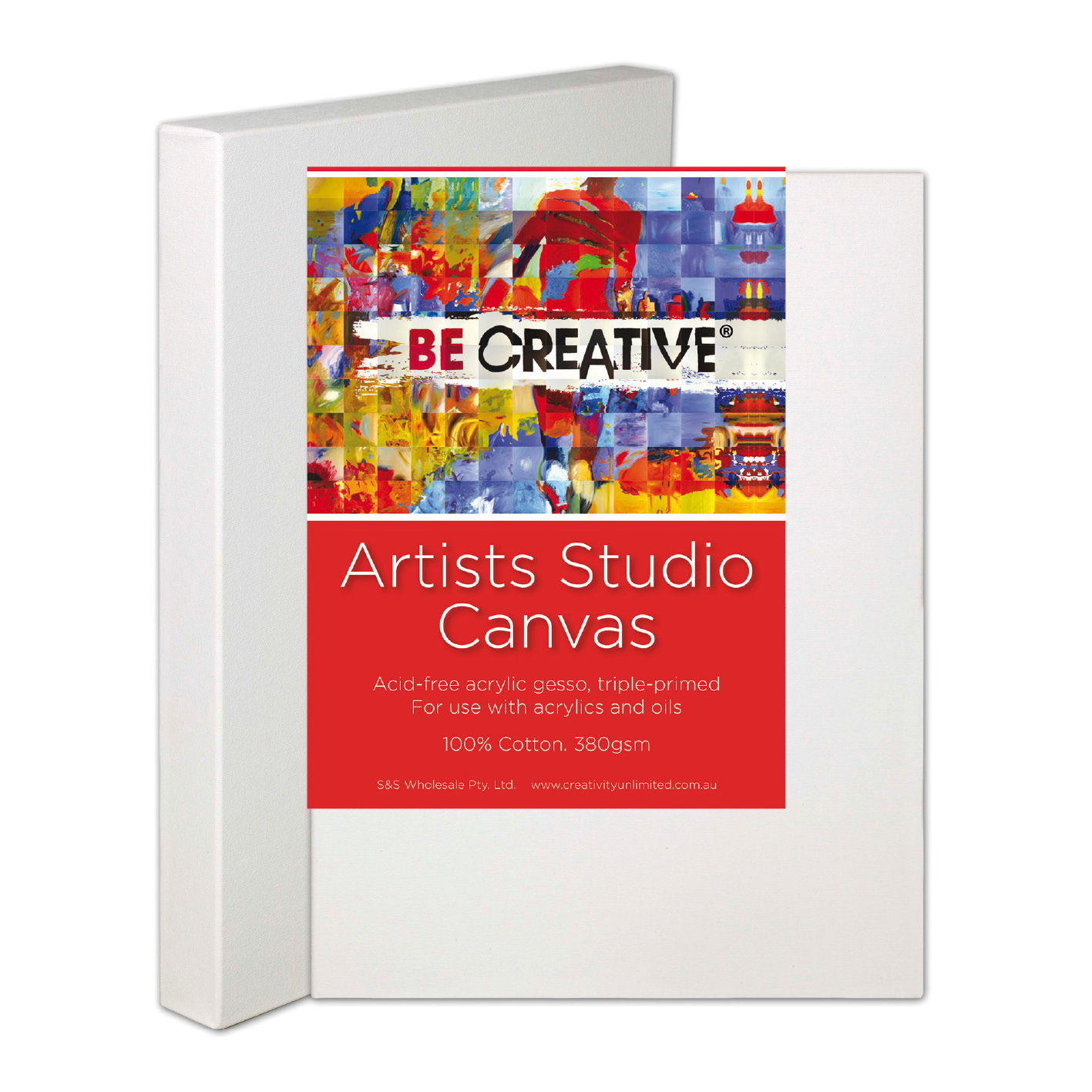 Be Creative Deep Edge Gallery Canvas - S&S Wholesale
