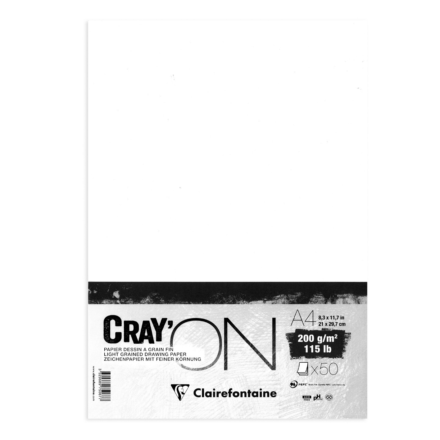 Clairefontaine Cray'On Drawing Paper - S&S Wholesale