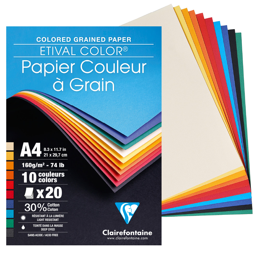 Etival Colour Drawing Paper - S&S Wholesale