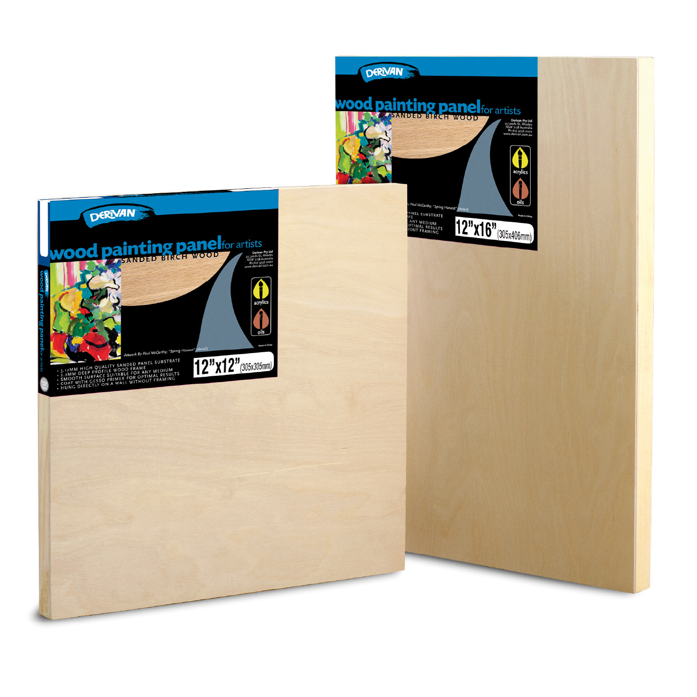 Wooden Painting Panels - S&S Wholesale